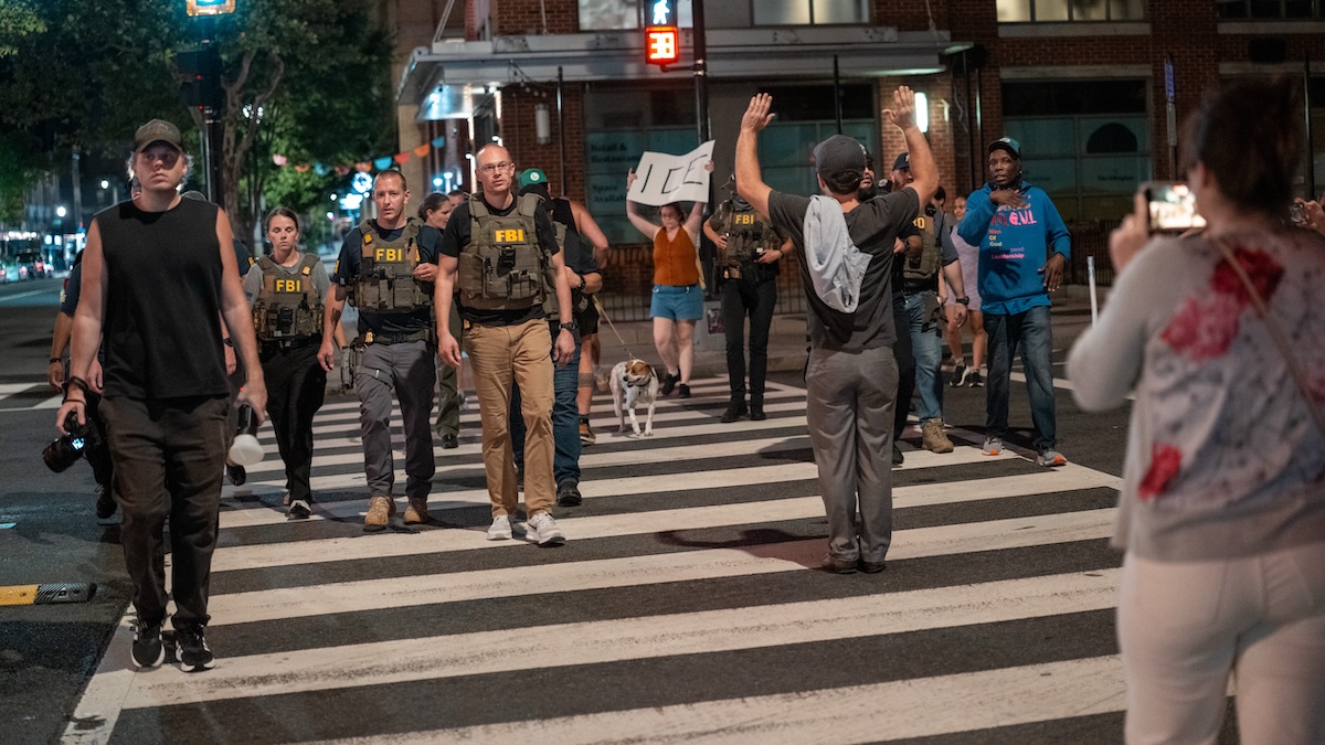 Federal agents set up checkpoint in popular D.C. area after Trump’s ...