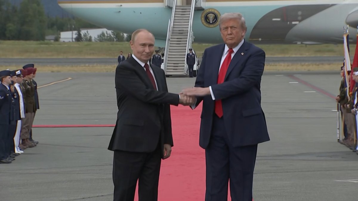 Trump visits Alaska for summit with Putin – NBC4 Washington