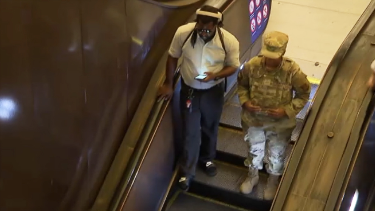 National Guard troops start patrolling DC Metro stations – NBC4 Washington