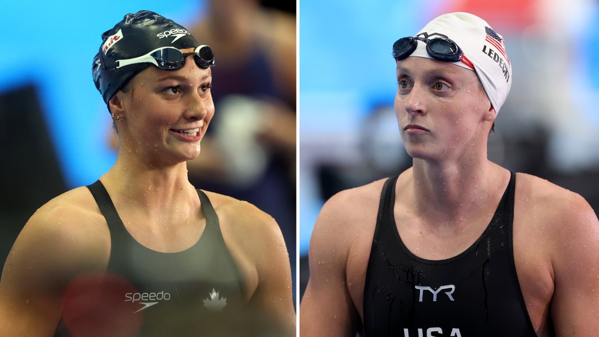 Summer McIntosh and Katie Ledecky clash at world championships – NBC4 Washington