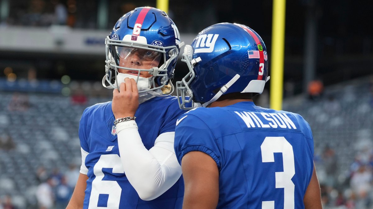 New York Giants benching Russell Wilson for Jaxson Dart: Report – NBC4 Washington