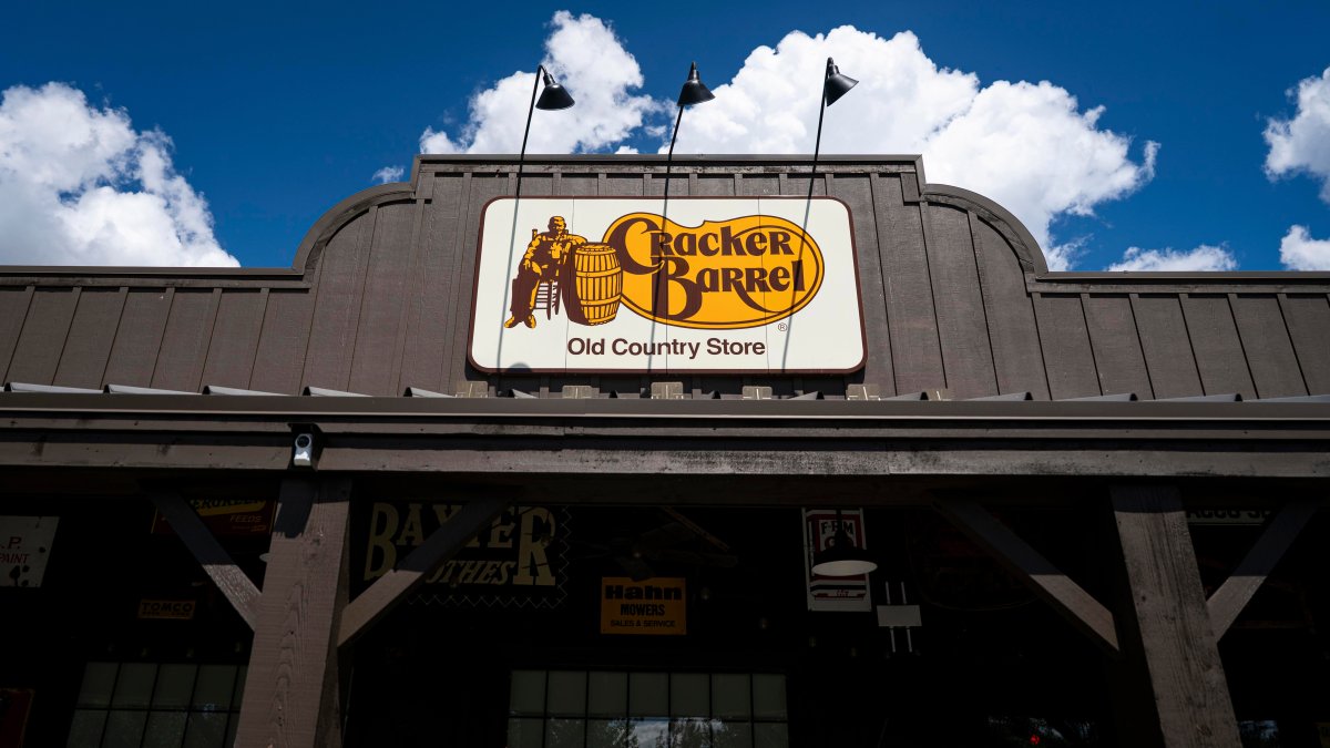 Cracker Barrel cancels remodel plans after conservative backlash – NBC4 Washington