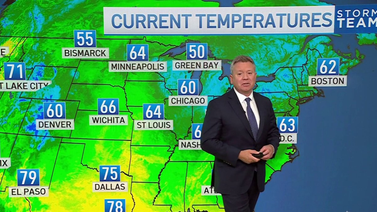 Morning weather, Sept. 1 – NBC4 Washington