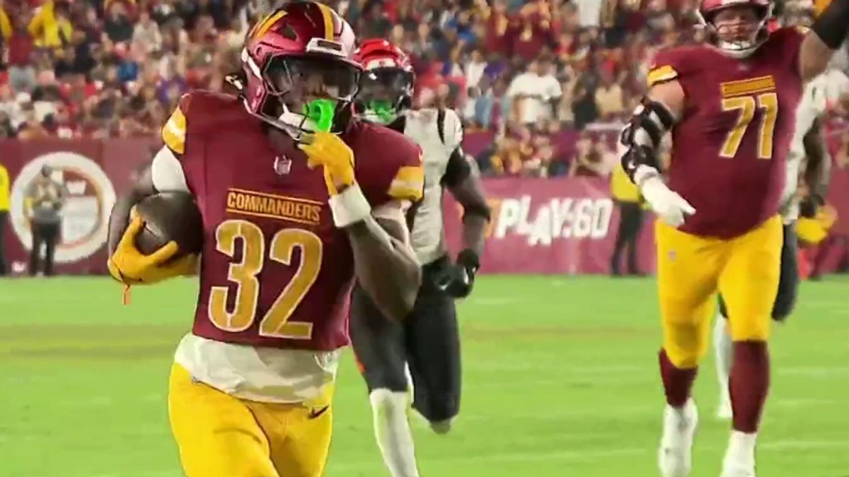 Commanders tout versatility among running backs – NBC4 Washington