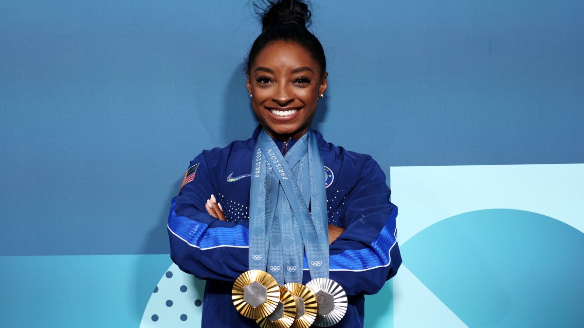 Simone Biles gives perfect response to the ‘more athletic’ trend – NBC4 ...