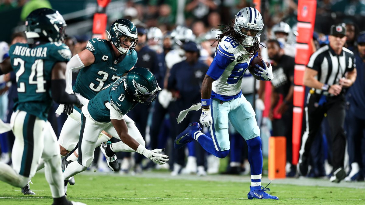 Cowboys lose 24-20 to Eagles in storm-delayed season opener – NBC4 ...
