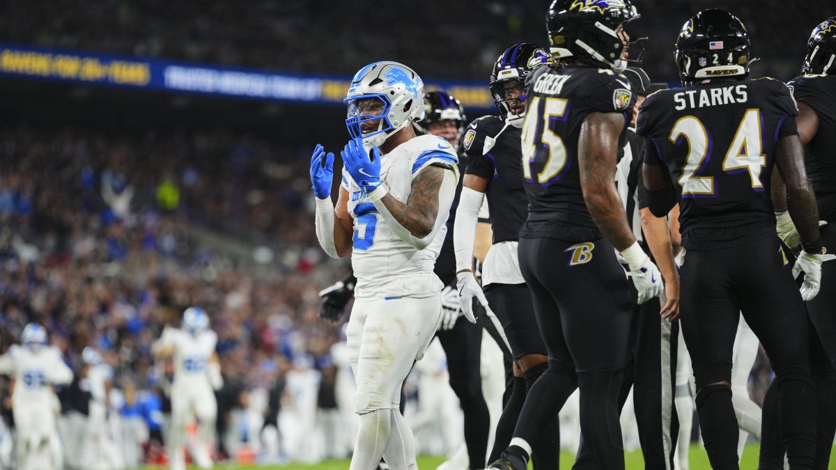 Winners, losers as Lions stun Ravens on Monday Night Football – NBC4 ...