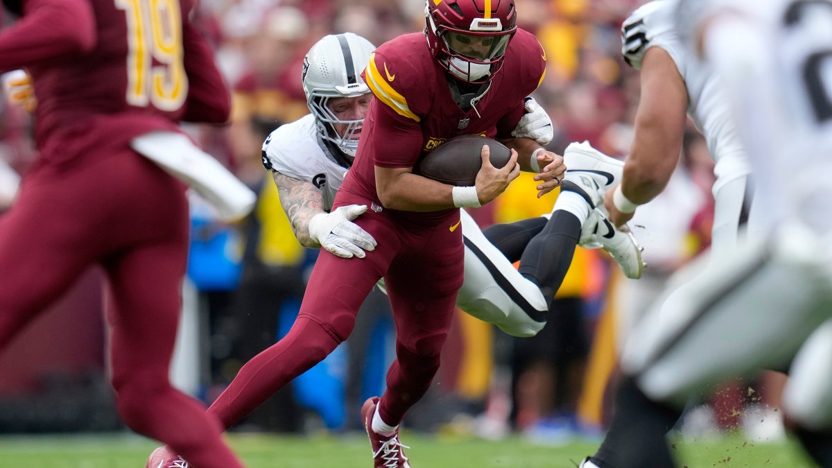 Washington Commanders beat Las Vegas Raiders 41-24 – NBC4 Washington