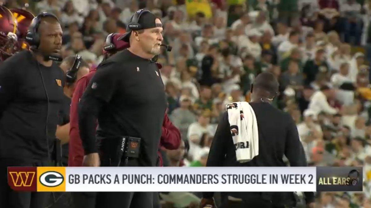 All Ears: Green Bay packs a punch vs. Commanders – NBC4 Washington