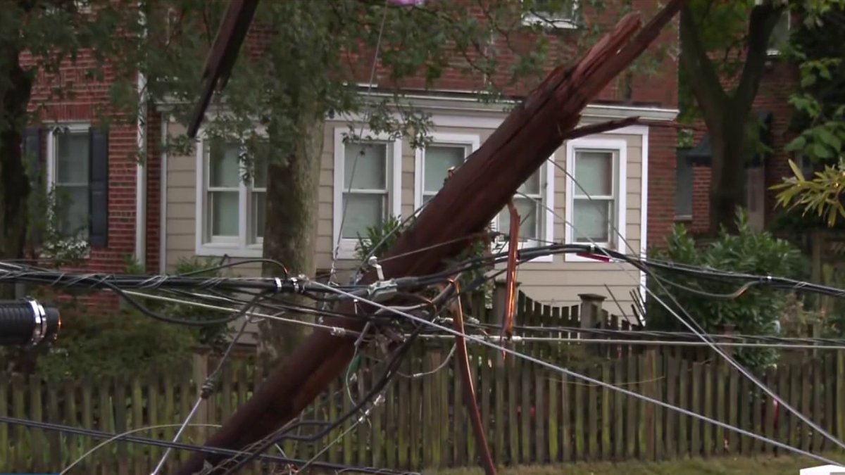 Power outages in Alexandria after car crash shuts down Braddock Road ...