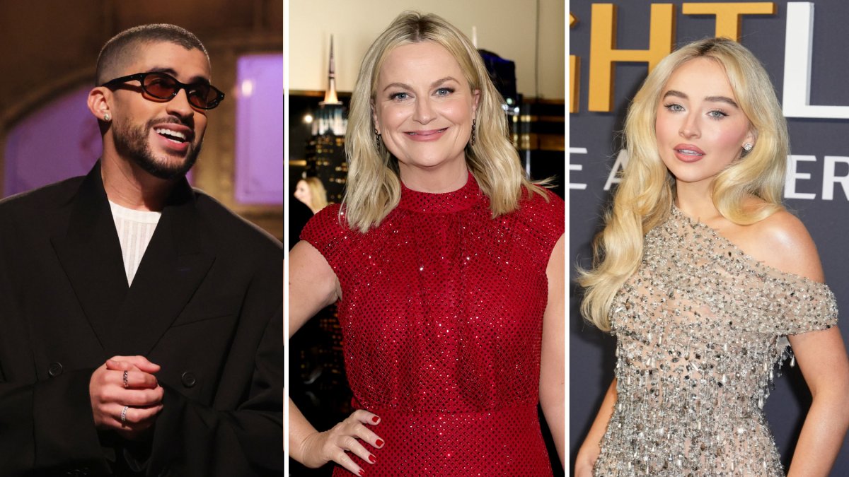 Bad Bunny, Amy Poehler and Sabrina Carpenter to host ‘SNL’ – NBC4 Washington