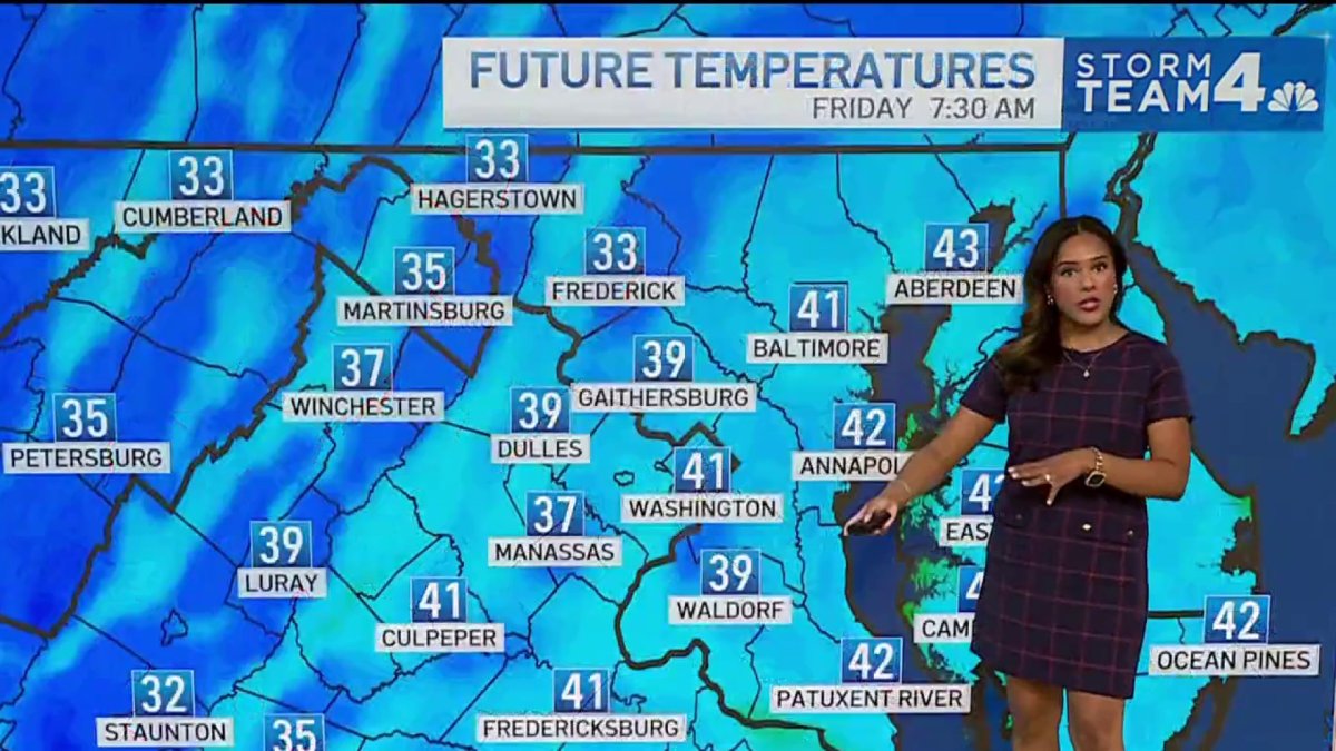 Storm Team4 afternoon forecast: Oct. 15, 2025 – NBC4 Washington