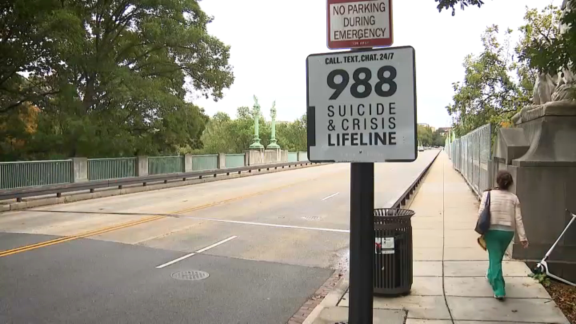 DC installing barriers on Taft Bridge to prevent jumping – NBC4 Washington