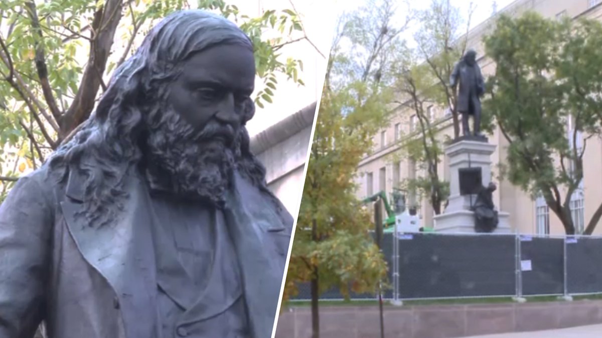 Confederate general statue toppled in 2020 is reinstalled in DC – NBC4 ...