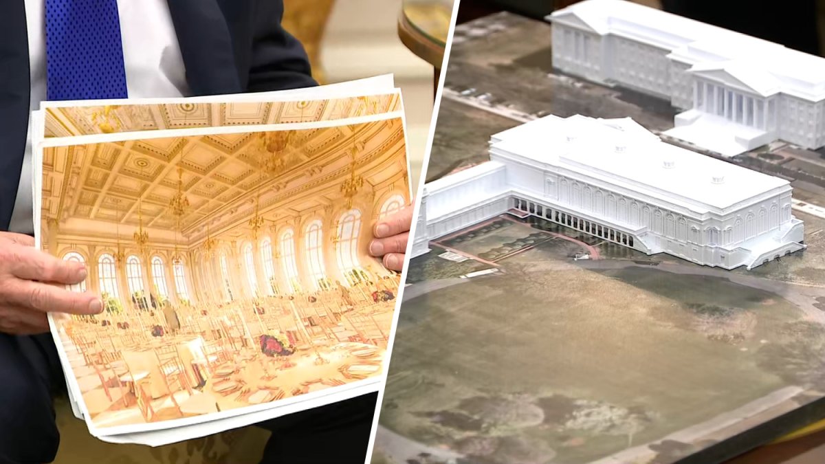 Donald Trump reveals new White House ballroom renderings – NBC4 Washington