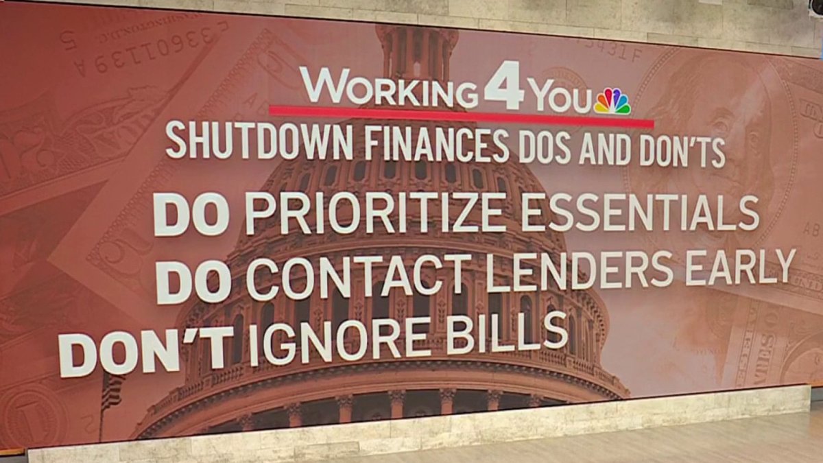 Here’s how to stay afloat financially as shutdown goes over a month ...