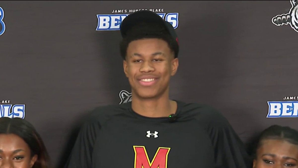 Blake High School’s Oladotun commits to University of Maryland – NBC4 ...
