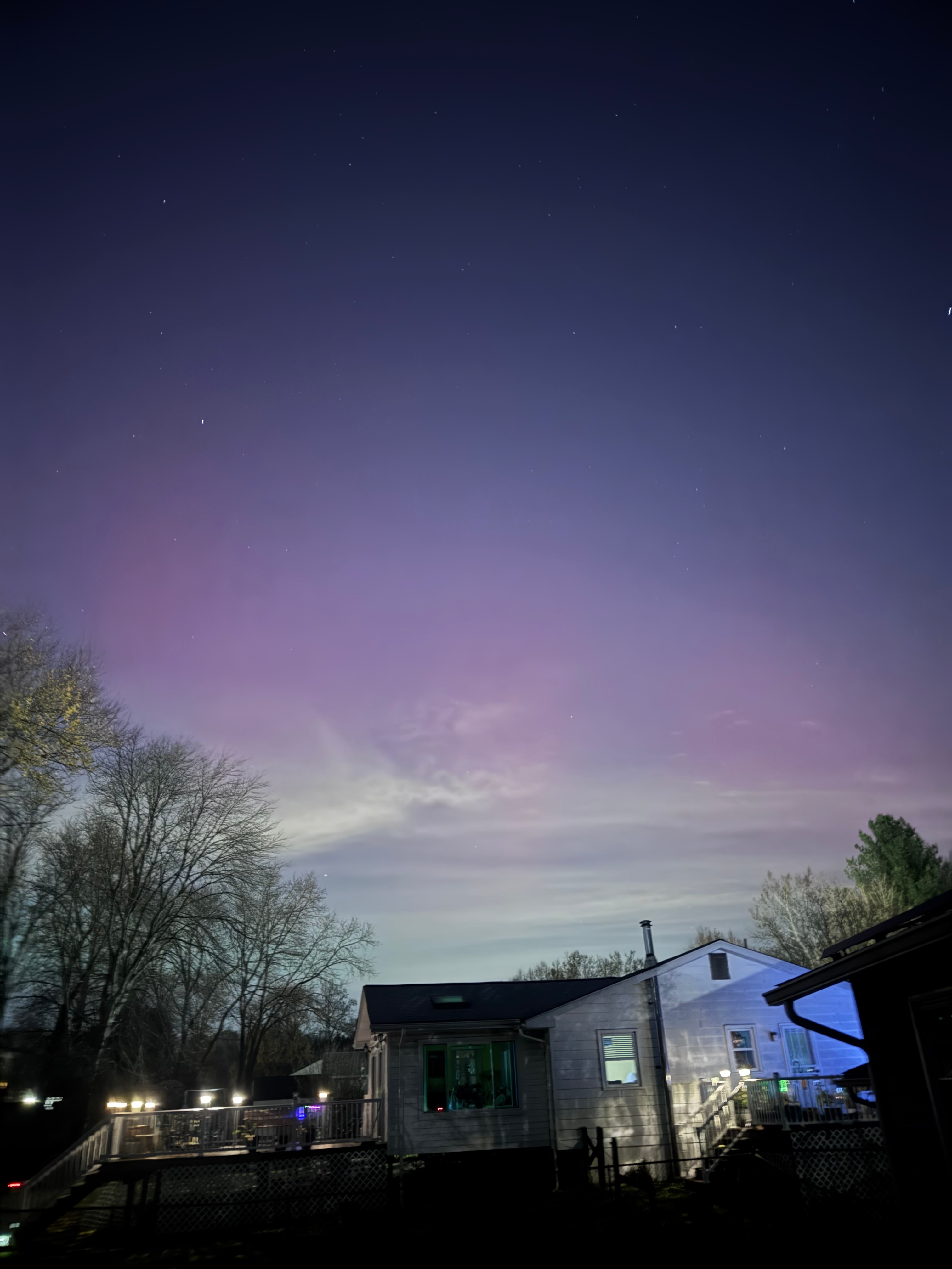 Photos: Northern lights seen in Maryland and Virginia on cold November ...