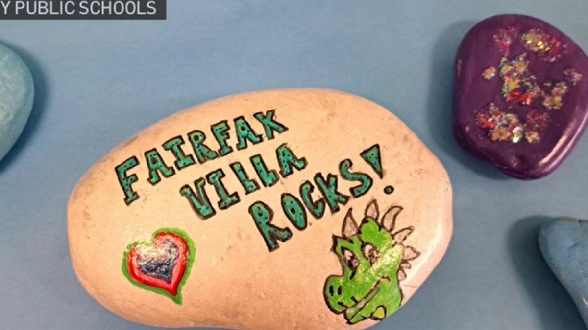 Fairfax County fourth graders paint kindness rocks for World Kindness ...