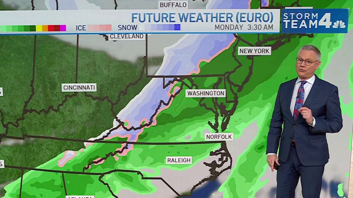 Midday weather, Dec. 23 – NBC4 Washington