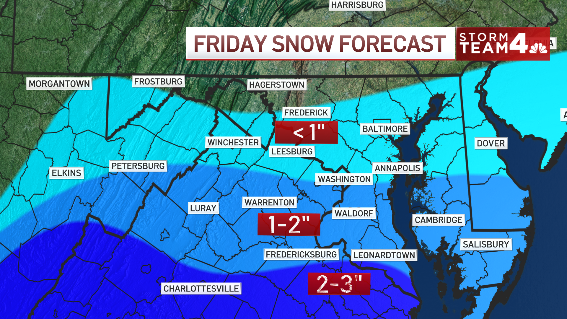 Weather Alert: Expect snow and messy morning commute in DC area – NBC4 ...