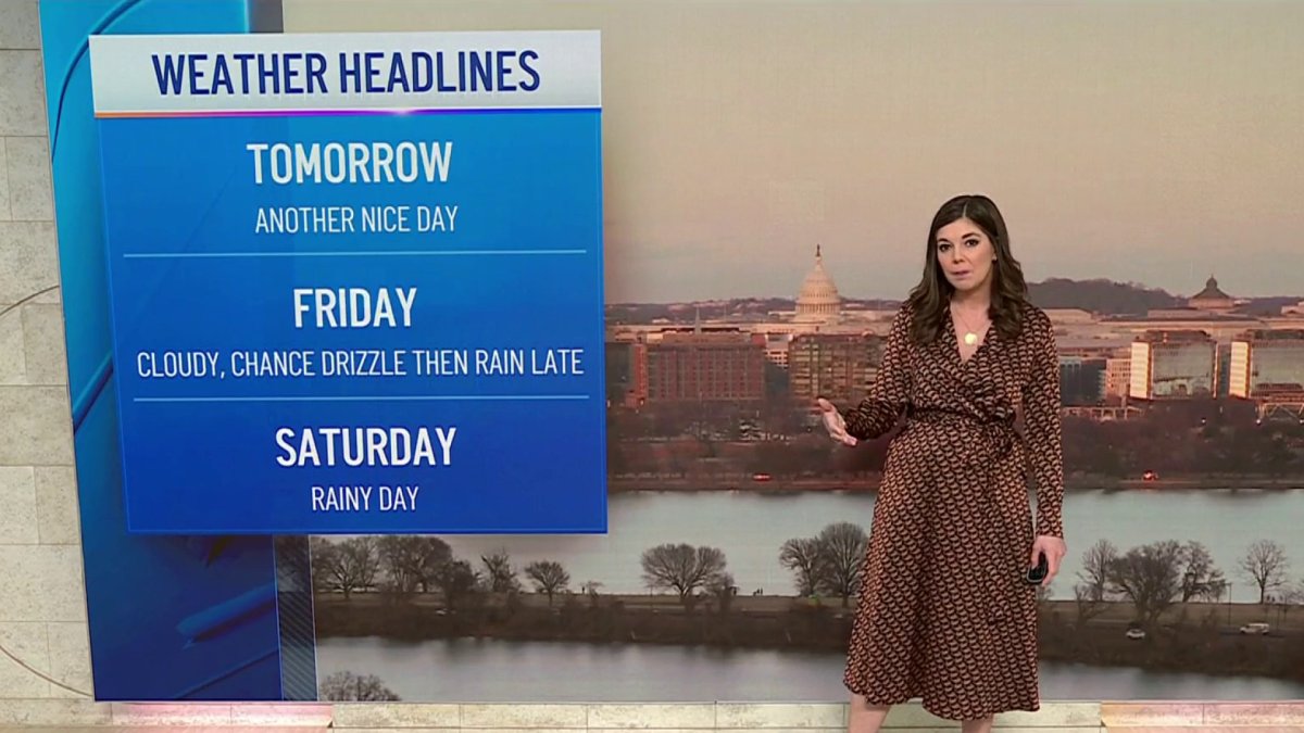 Evening weather, Jan. 7 – NBC4 Washington