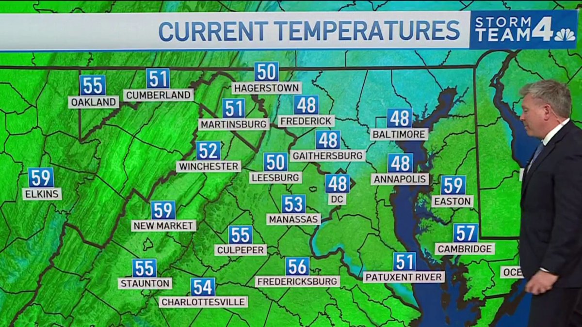 Evening weather, Jan. 9 – NBC4 Washington