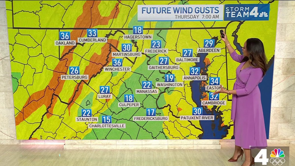 Storm Team4 afternoon forecast: Jan. 13 – NBC4 Washington