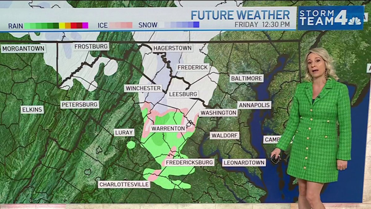 Midday weather, Jan. 15 – NBC4 Washington