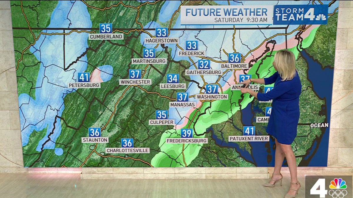 Storm Team4 afternoon forecast: Jan. 16 – NBC4 Washington