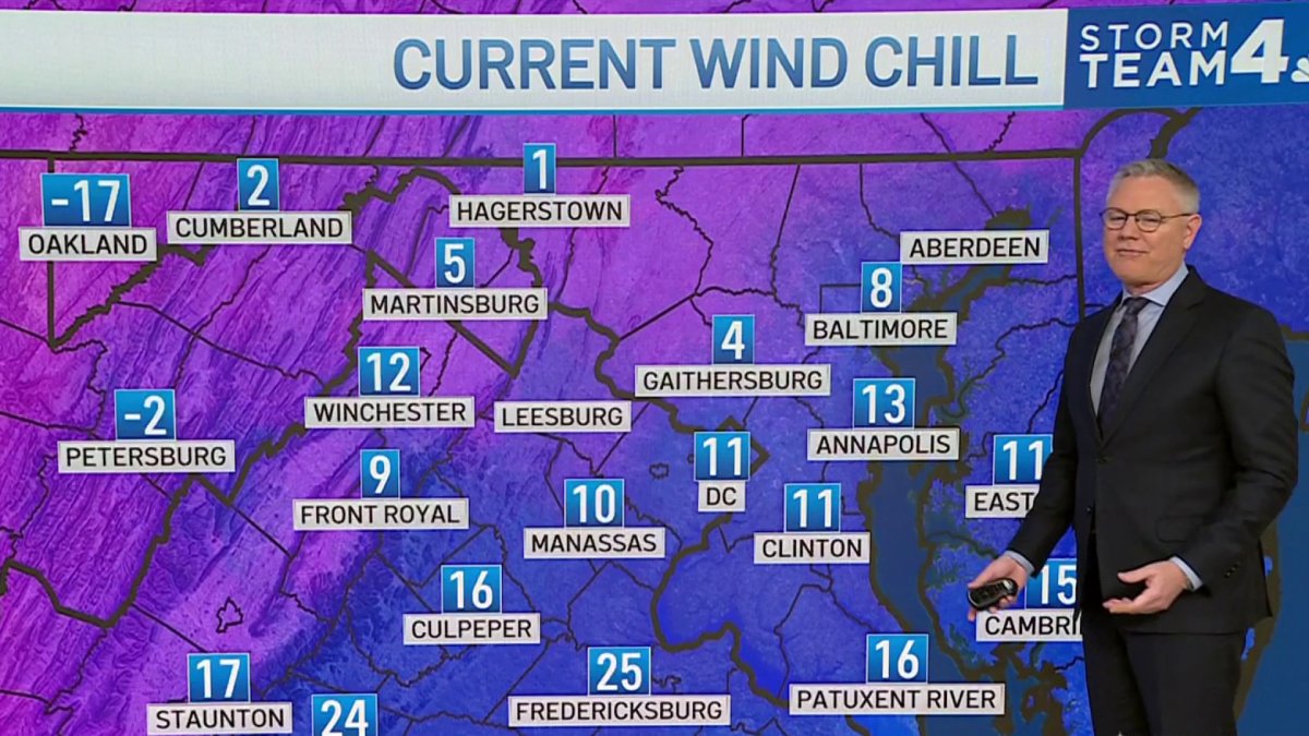 Morning weather, Jan. 20 – NBC4 Washington