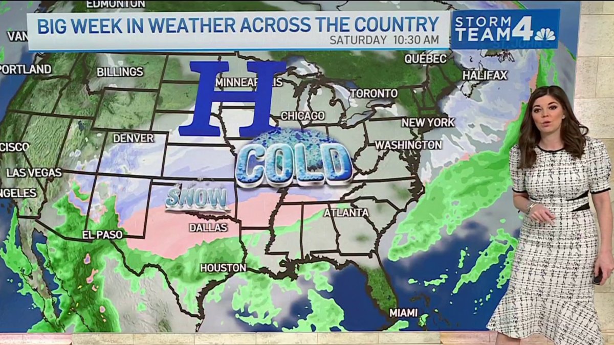 Midday weather, Jan. 21 – NBC4 Washington