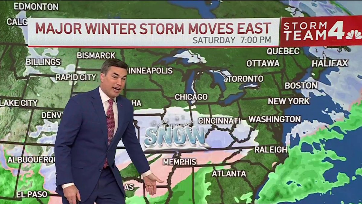 Evening weather, Jan. 23 – NBC4 Washington