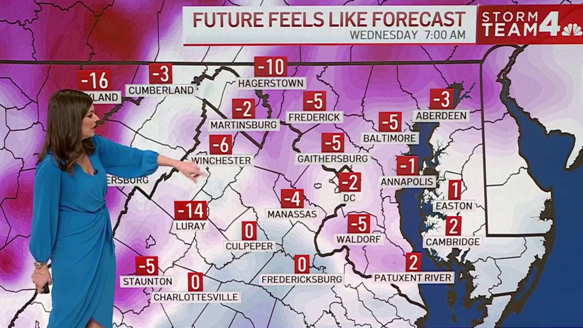 Evening weather, Jan. 27 – NBC4 Washington