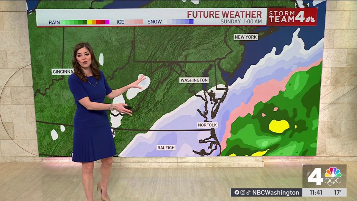 Midday weather, Jan. 30, 2026 – NBC4 Washington