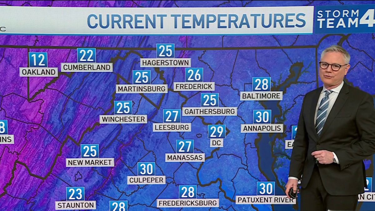 Storm Team4 morning forecast, Feb. 24 – NBC4 Washington