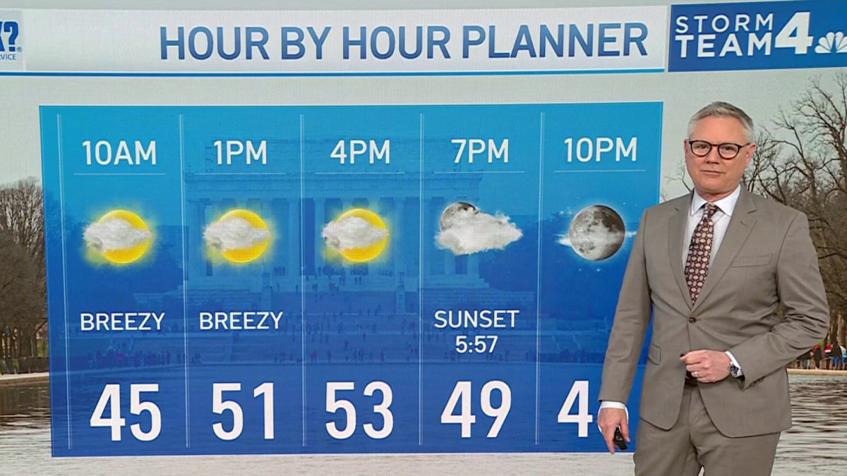 Storm Team4 morning forecast, Feb. 25 – NBC4 Washington