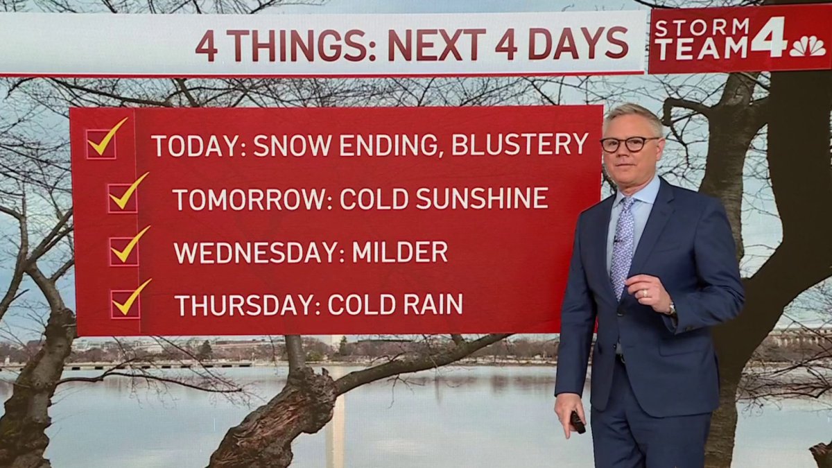 Storm Team4 morning forecast update: Feb. 23, 2026 – NBC4 Washington