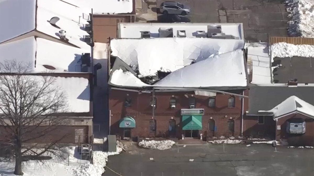 Church roof collapses in Fairfax County after heavy snowfall – NBC4 ...