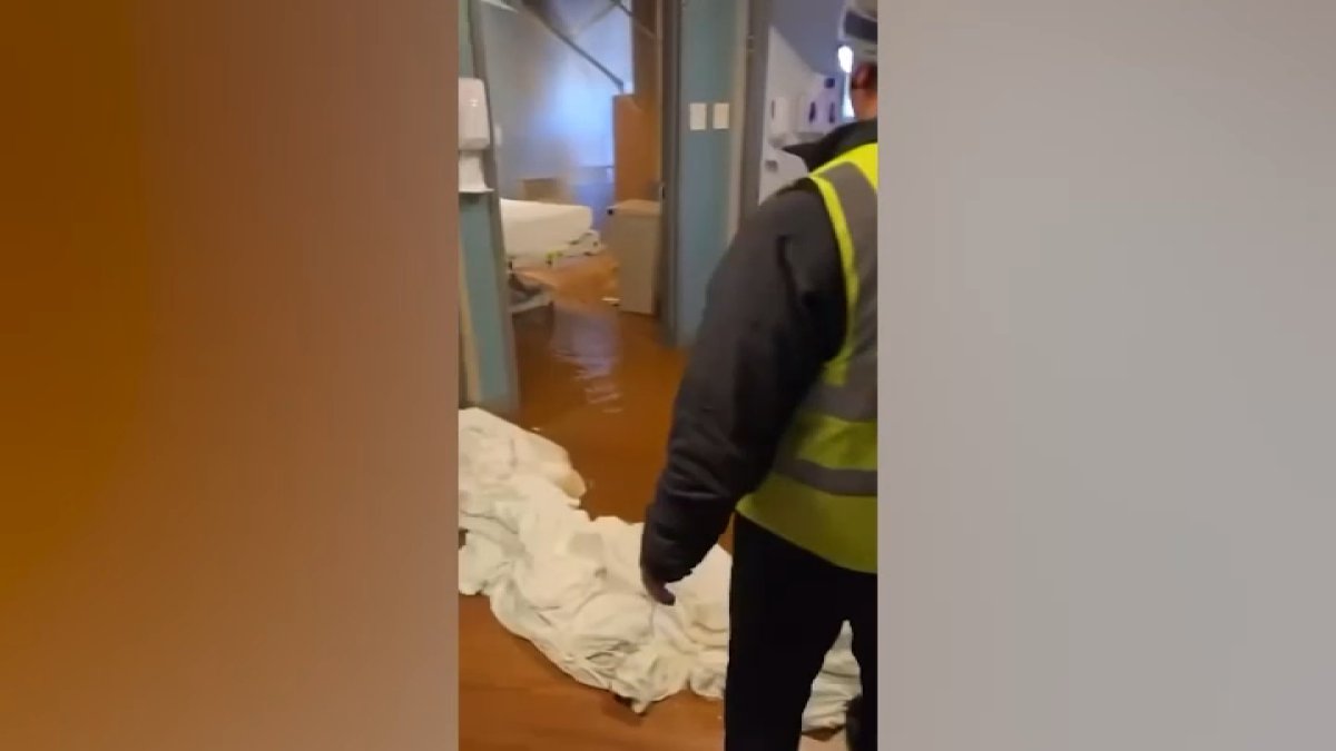 Ambulances diverted after burst pipe, flooding at GW Hospital – NBC4 ...