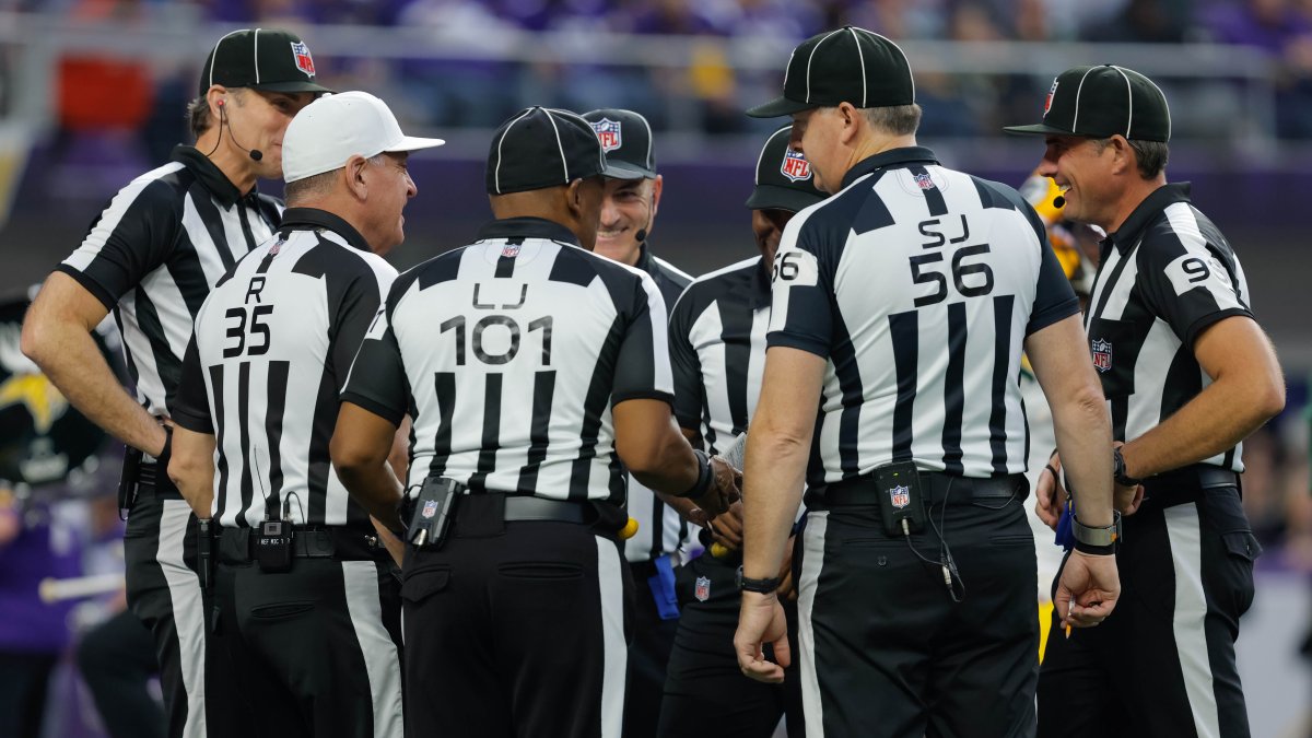 NFL will begin hiring and training replacement refs, AP reports – NBC4 ...