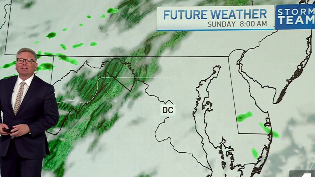 Storm Team4 forecast: Milder day with scattered showers in DC – NBC4 ...
