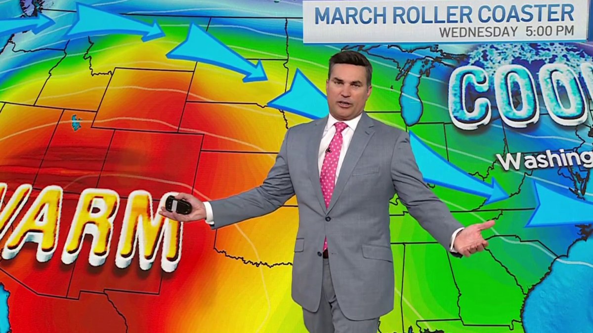 Storm Team4 forecast: Milder temps are here, expect rain soon in DC ...
