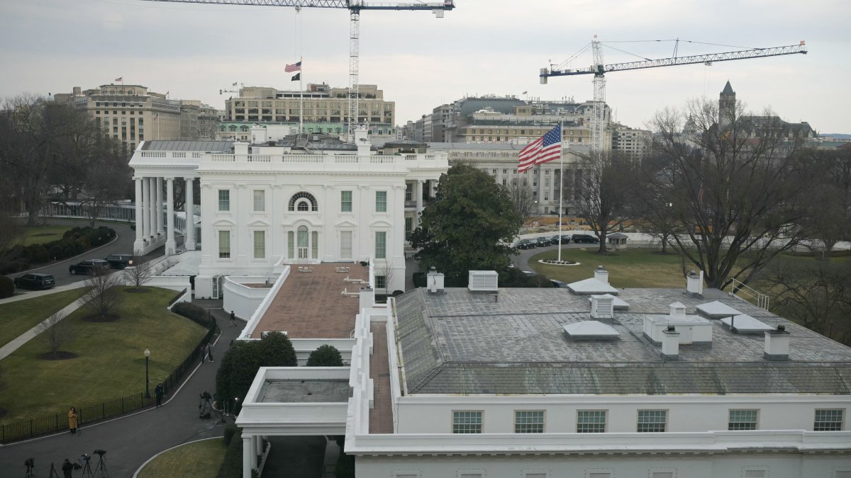White House calls new ballroom ‘vital’ to Trump family’s safety – NBC4 ...