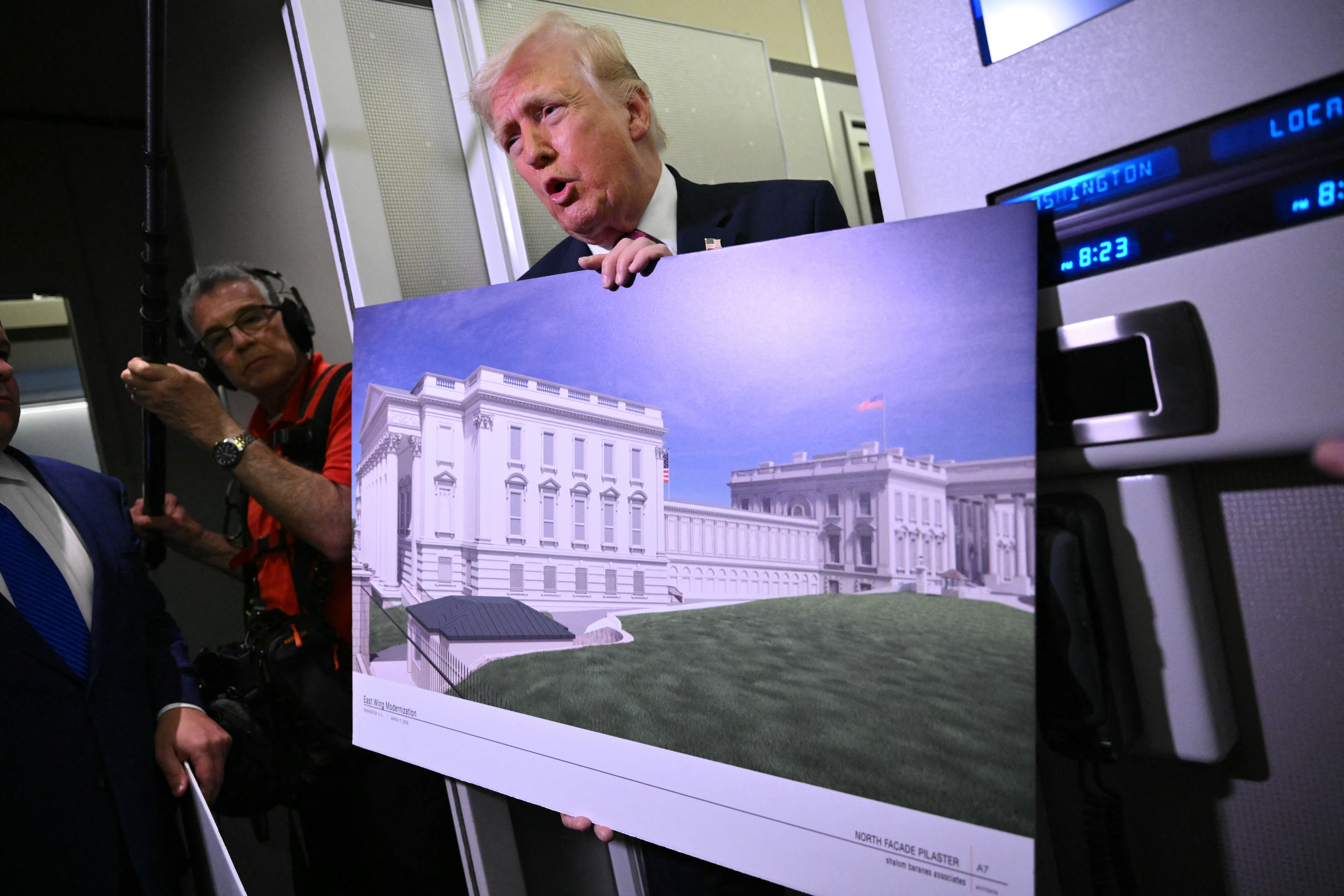 Trump says they’re building a ‘massive’ military complex under White ...