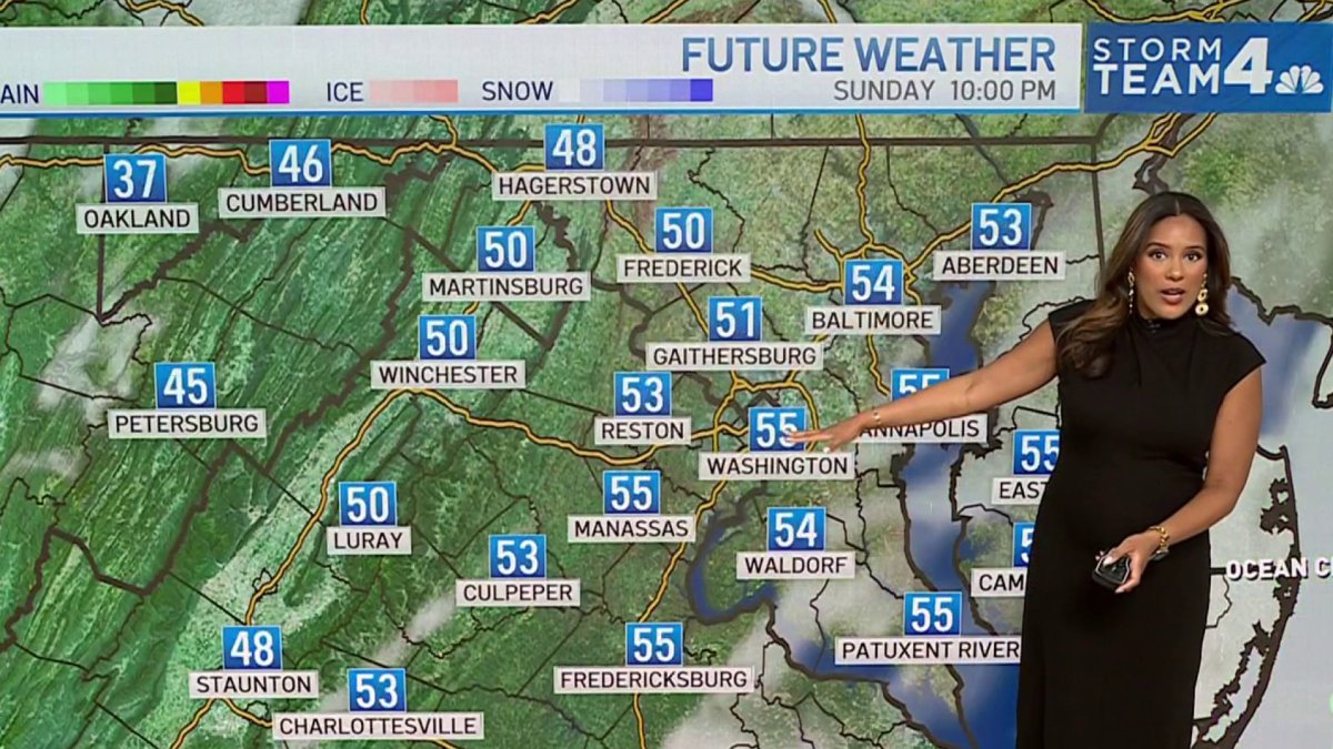 Evening weather, April 3 – NBC4 Washington