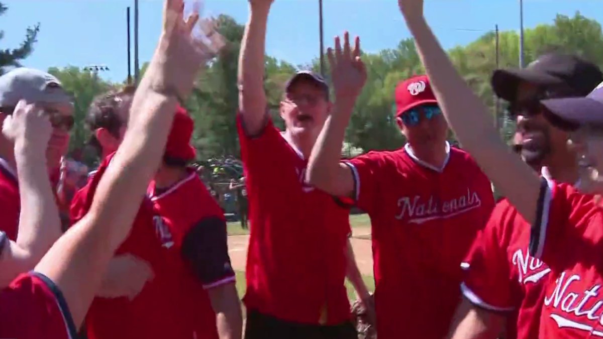 News4’s Adam Tuss, Doug Kammerer play softball in Rockville – NBC4 ...