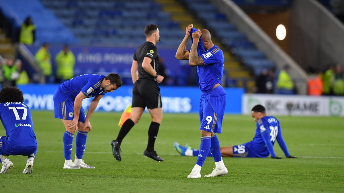 Leicester City relegated to League 1, 10 years after winning EPL – NBC4 ...