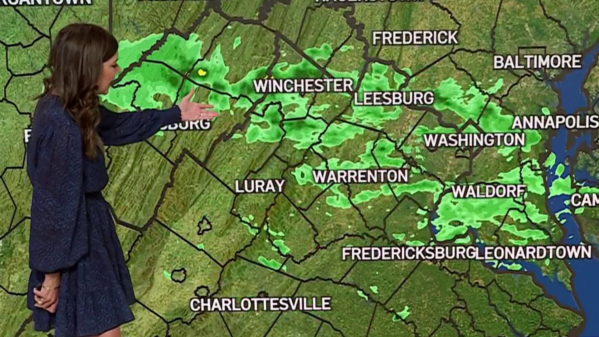 NBC4 Forecast: Showers, fog and humidity on tap – NBC4 Washington
