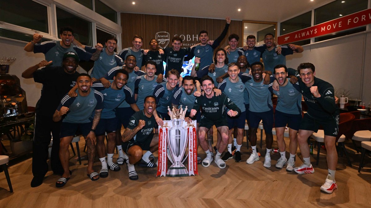 Arsenal wins Premier League title after Man City’s draw – NBC4 Washington